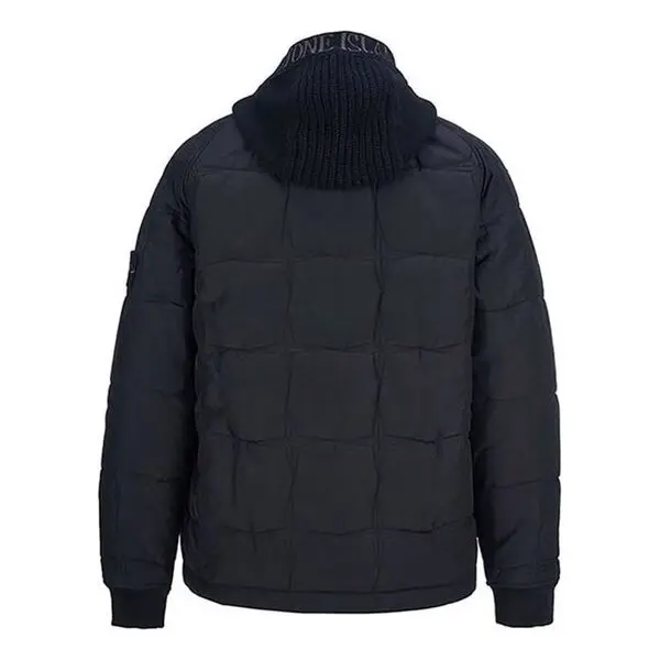 Stone Island Quilted Hooded Jacket
