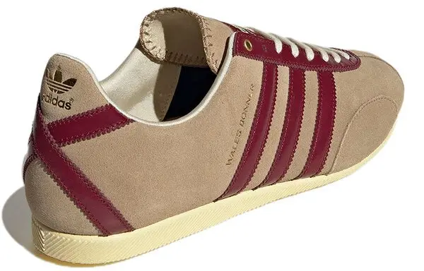Adidas X Wales Bonner Japan "cardboard Collegiate Burgundy