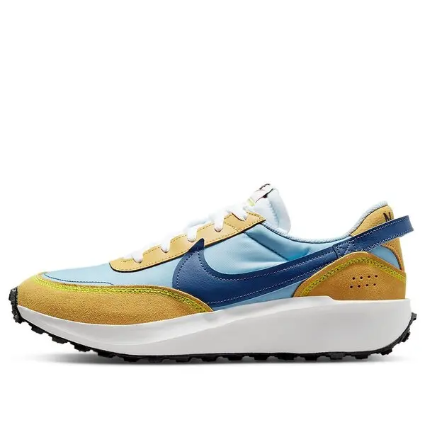 Nike Waffle One Casual Sneakers - Brown/blue