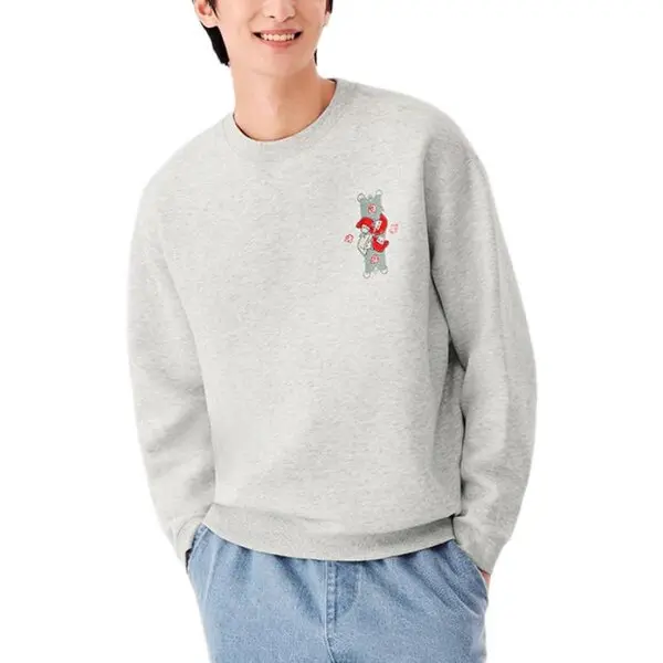 LI-NING Rijindoujin Knit Pullover - Grey
