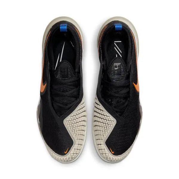 Nike Nikecourt React Vapor Nxt Tennis Shoes - Black/orange