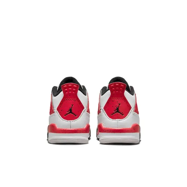 JORDAN Air 4 Retro 'red Cement - White/fire Red/black
