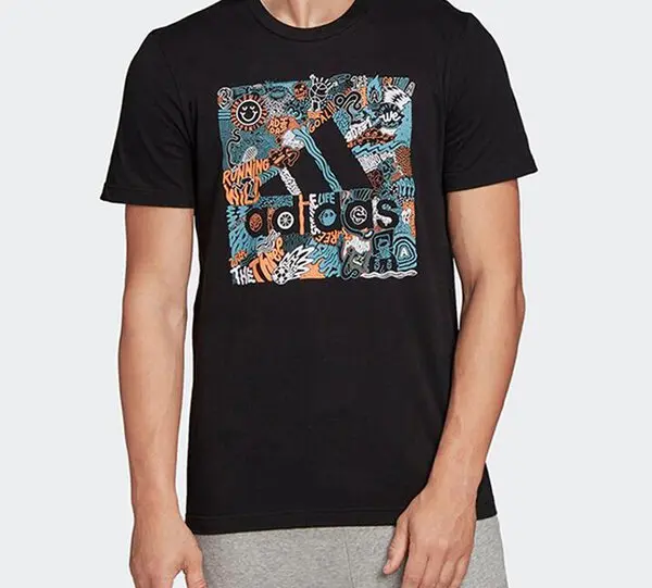 Adidas Doodle Graphic Short Sleeve T-shirt