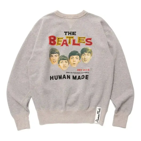 HUMAN MADE Beatles Graphic Sweatshirt - Grey