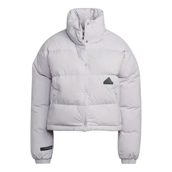 Adidas Puffer Jacket Asia Sizing - Purple