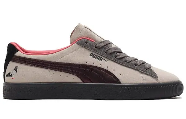 PUMA X Atmos X Jeff Staple Suede 'pigeon And Crow' Low Top Sneakers