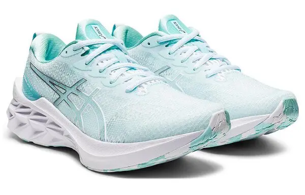 Asics Novablast 2 Le "white Pure Silver - Blue/white