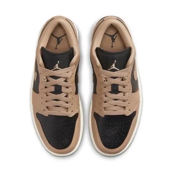 JORDAN Air 1 Low "desert Black - Brown/black