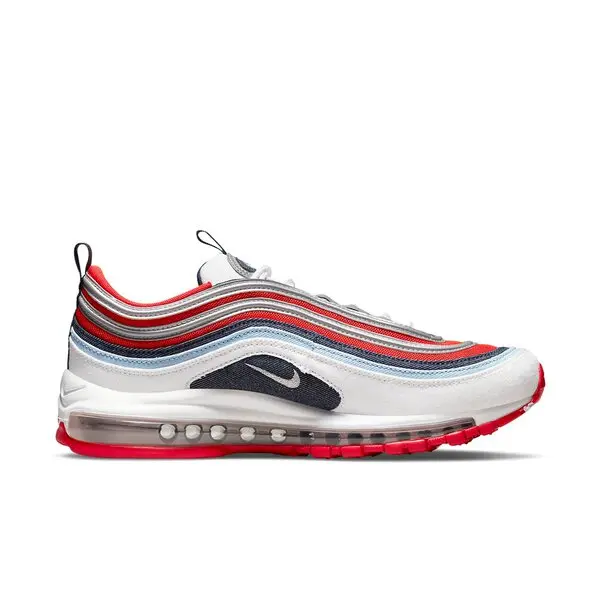 Nike Max 97 "usa Denim" Athletic Sneakers - White/blue/red