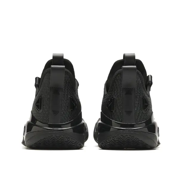 ANTA Shock Wave 5 Pro 'dark Knight' Athletic Sneakers - Black