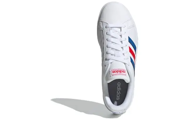 Adidas Grand Court Base Sneakers - White/red/blue