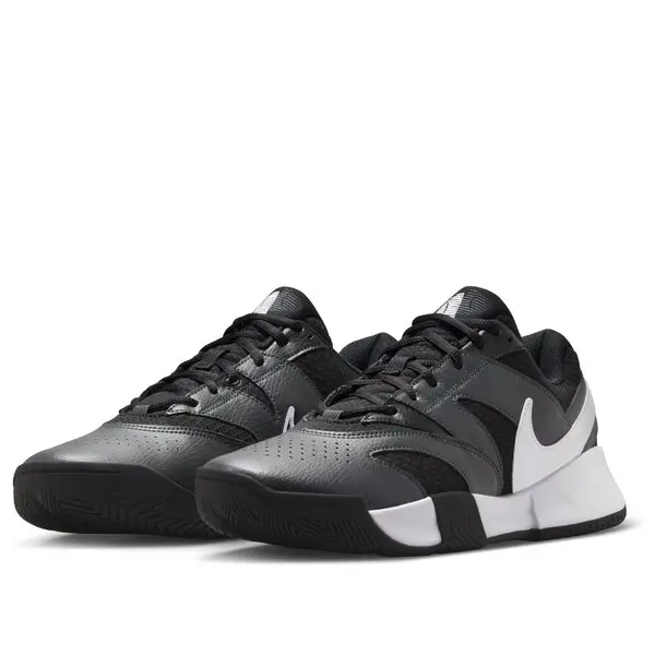Nike Court Lite Tennis Sneakers - Black/white