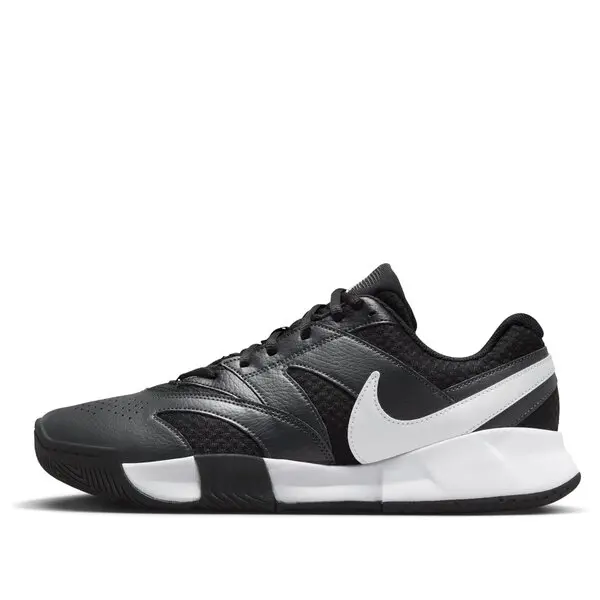 Nike Court Lite Tennis Sneakers - Black/white