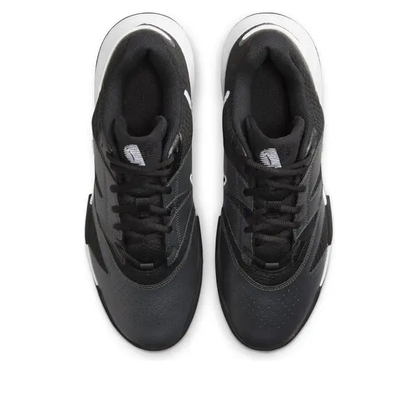 Nike Court Lite Tennis Sneakers - Black/white