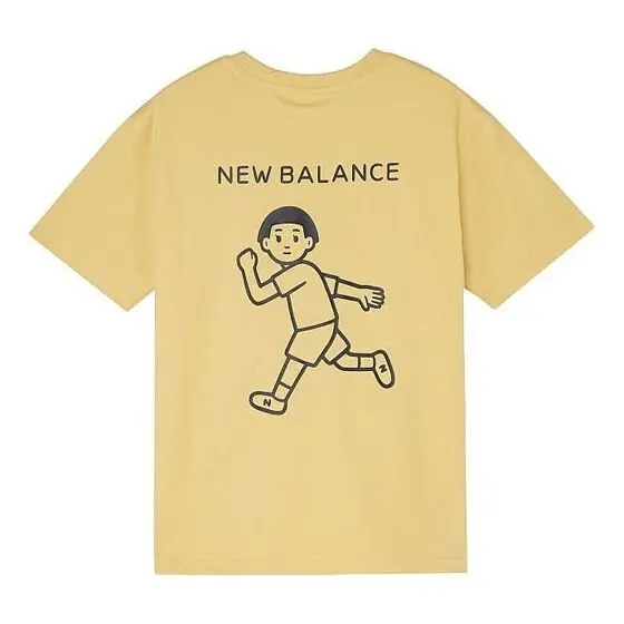 NEW BALANCE X Noritake Short Sleeve Crewneck - Yellow