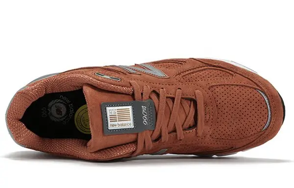 NEW BALANCE 990v4 Made In Usa Suede Sneakers - Dark