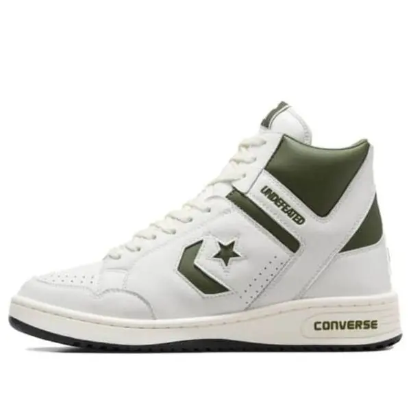 CONVERSE Weapon Undftd Chive High Top Sneakers - White/chive/egret
