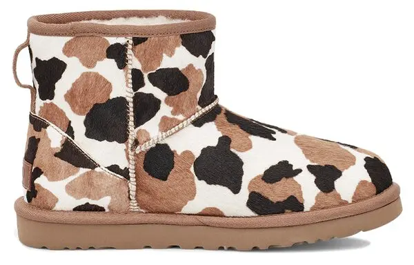 UGG Classic Mini Boots - Cow Print