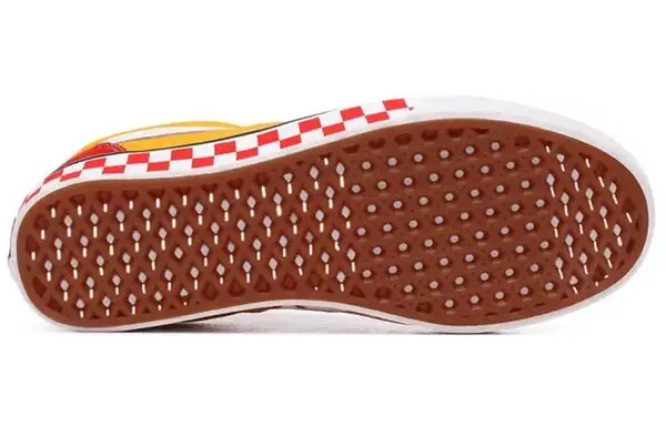 VANS Comfycush Old Skool "tape Mix Red Cadmium" Sneakers - Red/yellow