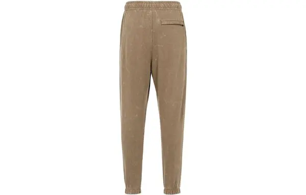 JORDAN Solid Color Drawstring Pants Khaki - Default Colorway