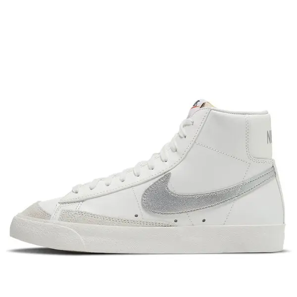 Nike Blazer Mid '77 'white Silver Metallic - Grey