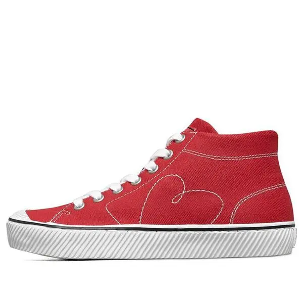 Sketchers Bobs B Wild Mid-top Lace-up Sneakers - Red
