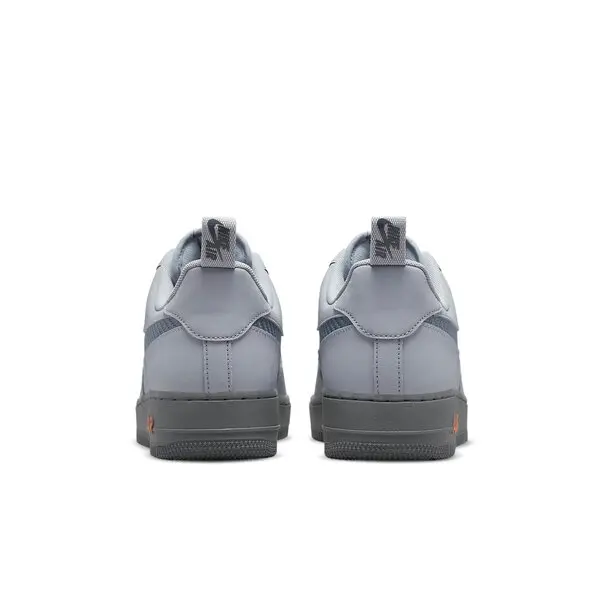 Nike Force 1 '07 "wolf Kumquat" Sneakers - Grey