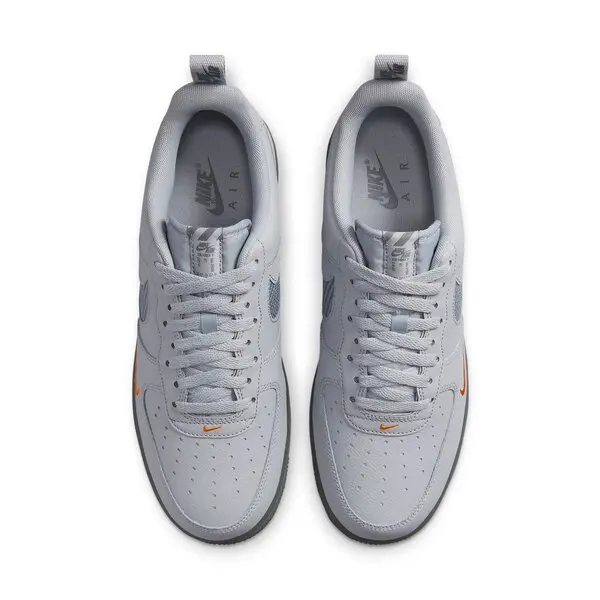 Nike Force 1 '07 "wolf Kumquat" Sneakers - Grey