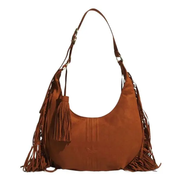 Adidas Nyr Makerphase Suede Tassels Bag - Dusky Bronze