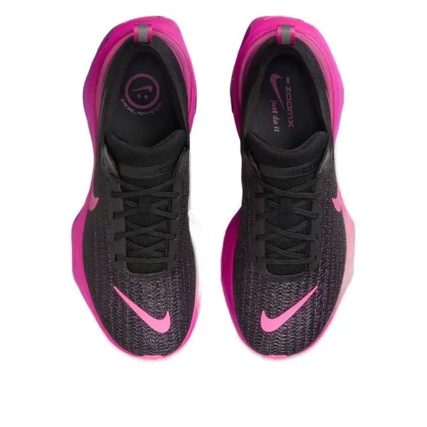 Nike Zoomx Invincible Run 3 Sneakers - Black/vivid Grape/hyper Violet
