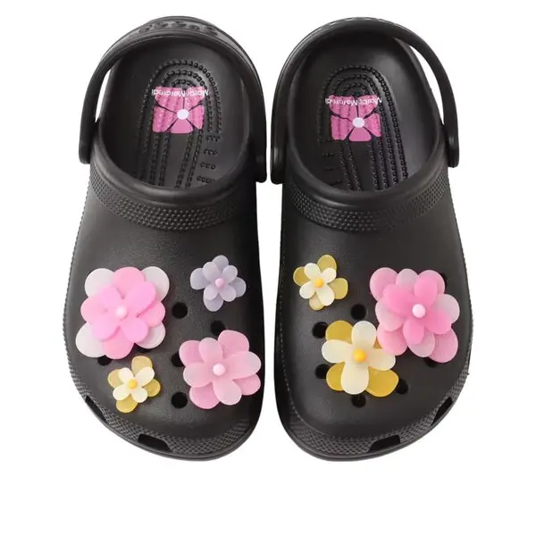 CROCS X Mardi Mercredi Classic Clog - Black/pink