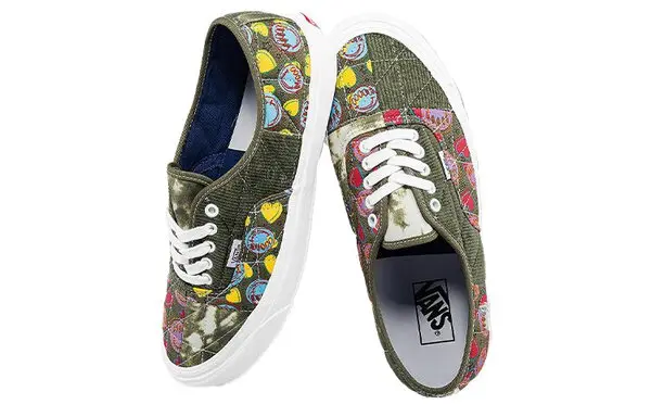 VANS Authentic 44 Dx Anaheim Low-top Casual Canvas Shoes - Green