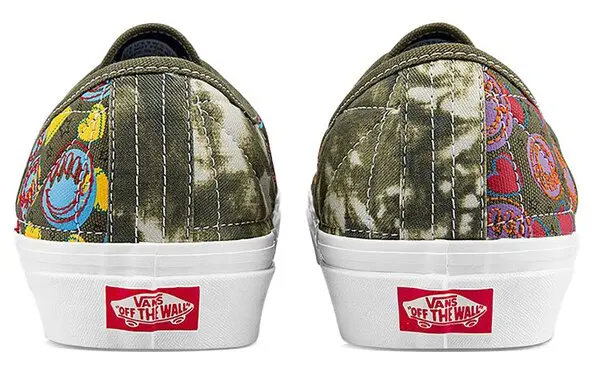 VANS Authentic 44 Dx Anaheim Low-top Casual Canvas Shoes - Green