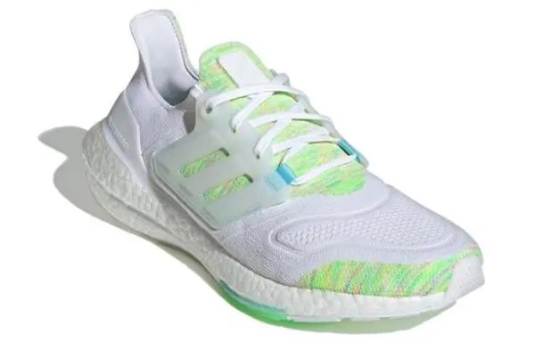 Adidas Ultraboost 22 Sneakers - White/green