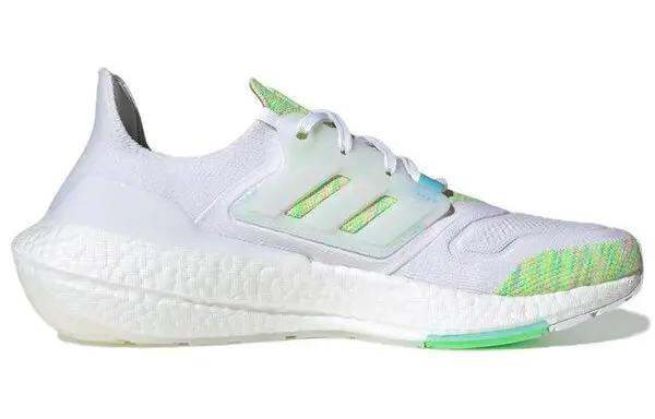 Adidas Ultraboost 22 Sneakers - White/green