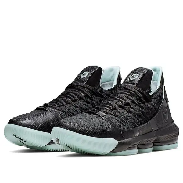 Nike Lebron 16 "glow" Athletic Sneakers - Black