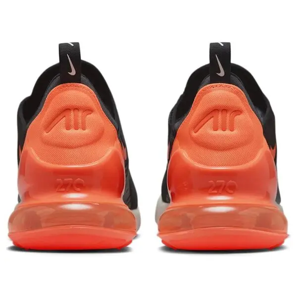 Nike Max 270 Athletic Sneakers - Black/bright Crimson/phantom