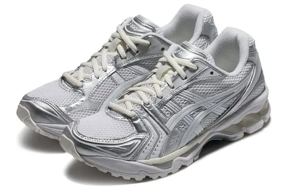 Asics Jjjjound X Gel-kayano 14 "silver White - Silver/white