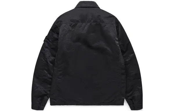Stone Island Quilted Jacket With Pocket Detail