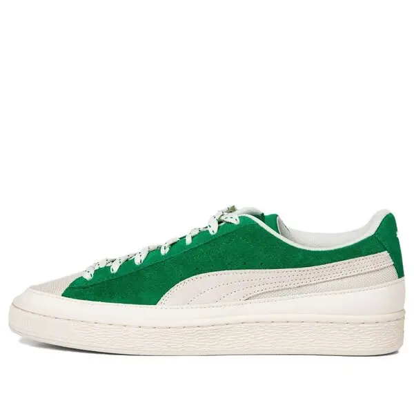 PUMA Suede Trail Lace Sneakers - Green/beige