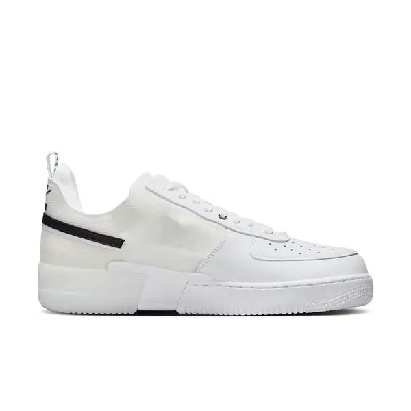 Nike Force 1 Low React Sneakers - White/black