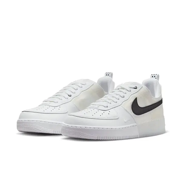 Nike Force 1 Low React Sneakers - White/black