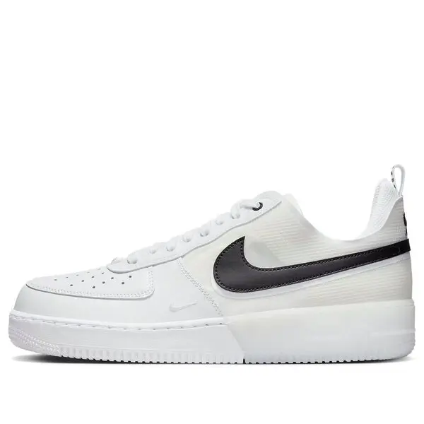 Nike Force 1 Low React Sneakers - White/black