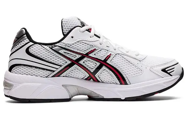 Asics Gel-1130 Low Top Sneakers - White/red