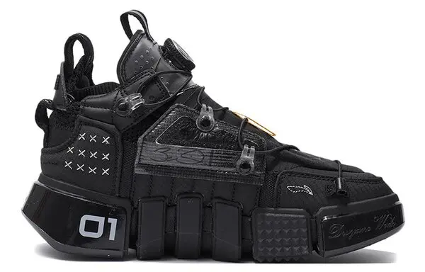 LI-NING Futuristic Lace-up Sneakers