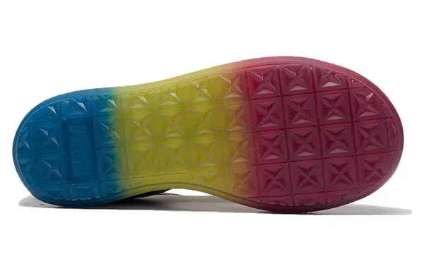 PUMA Suede Mayu Prism Low Top Platform Sneakers - Black