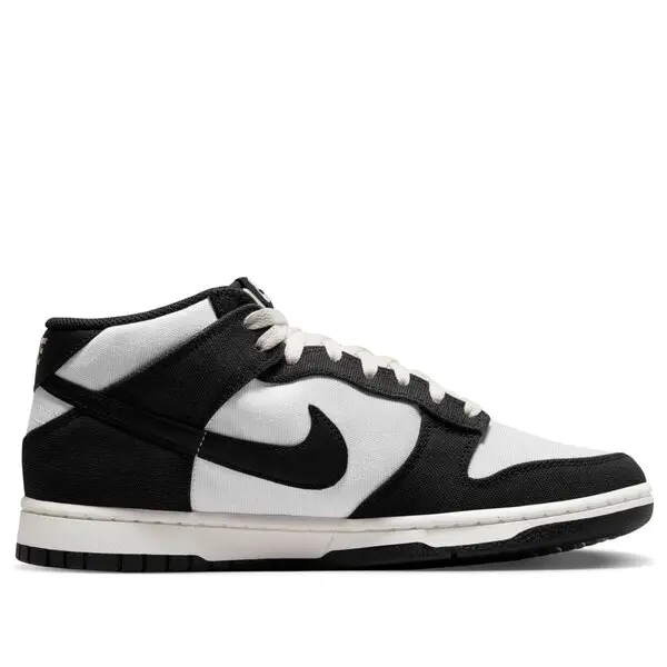 Nike Dunk Mid "panda - Sail/black/sail