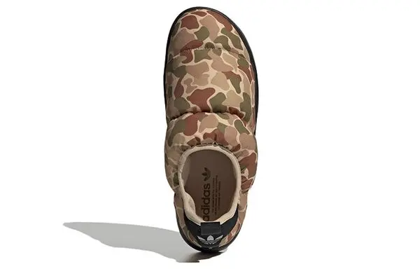 Adidas Puffylette Camo Casual Low Top Slip-on