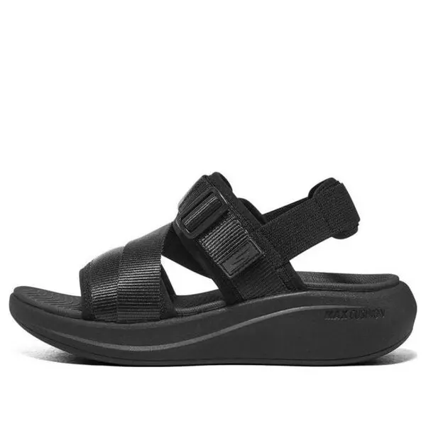 Sketchers Max Cushioning Essential Sandal - Black