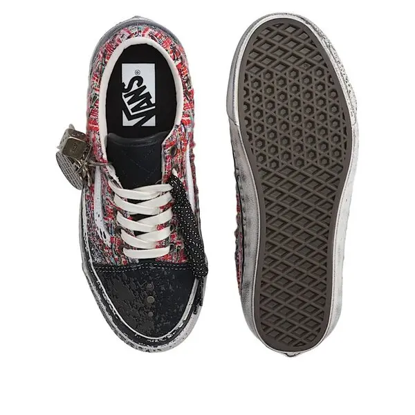 VANS Premium Old Skool Sneakers - Red/black